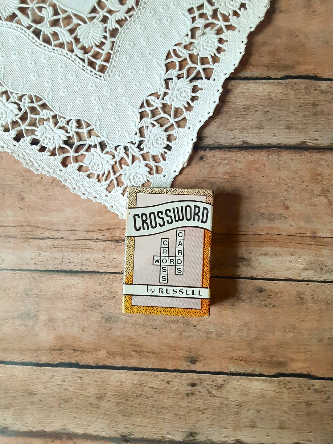 Vintage Crossword Game Card MINI, You Choose, Retro Ephemera, Junk ...
