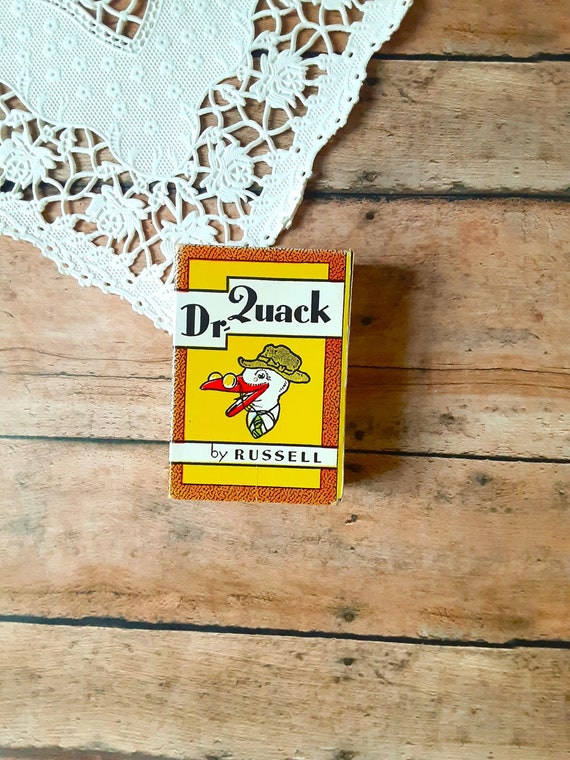 Vintage Dr. Quack Card MINI You Choose Retro Game Ephemera - Etsy