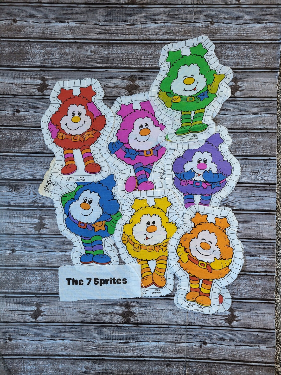 Vintage Sew and Stuff Pattern, Choice of Rainbow Brite Sprites, Rare ...