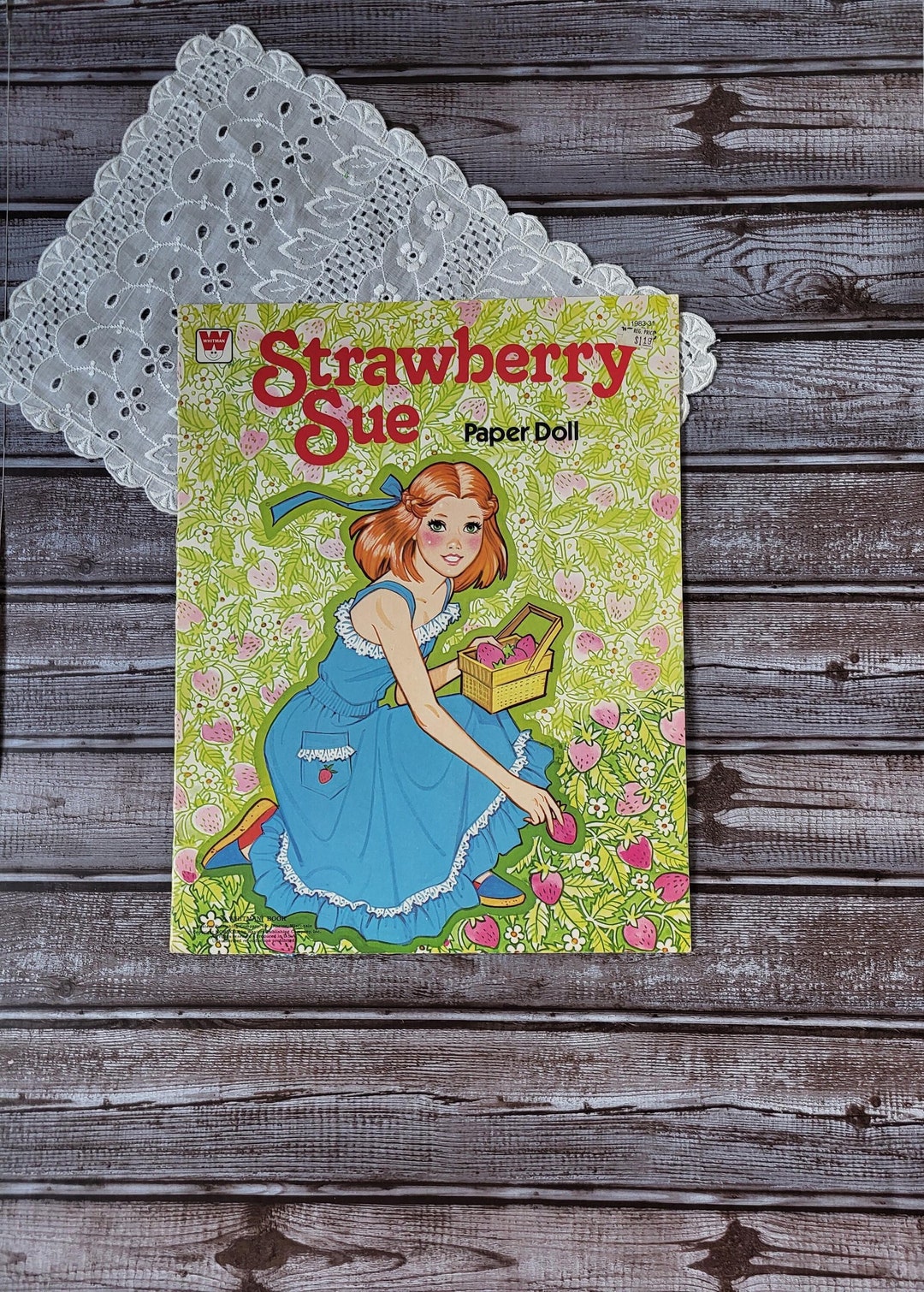Vintage Paper Dolls, Strawberry Sue, 1979, Paper Crafts, Junk Journal ...