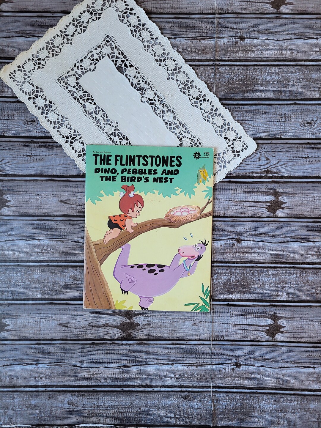 The Flintstones, Dino Pebbles & the Birds Nest, Vintage Children's Book ...