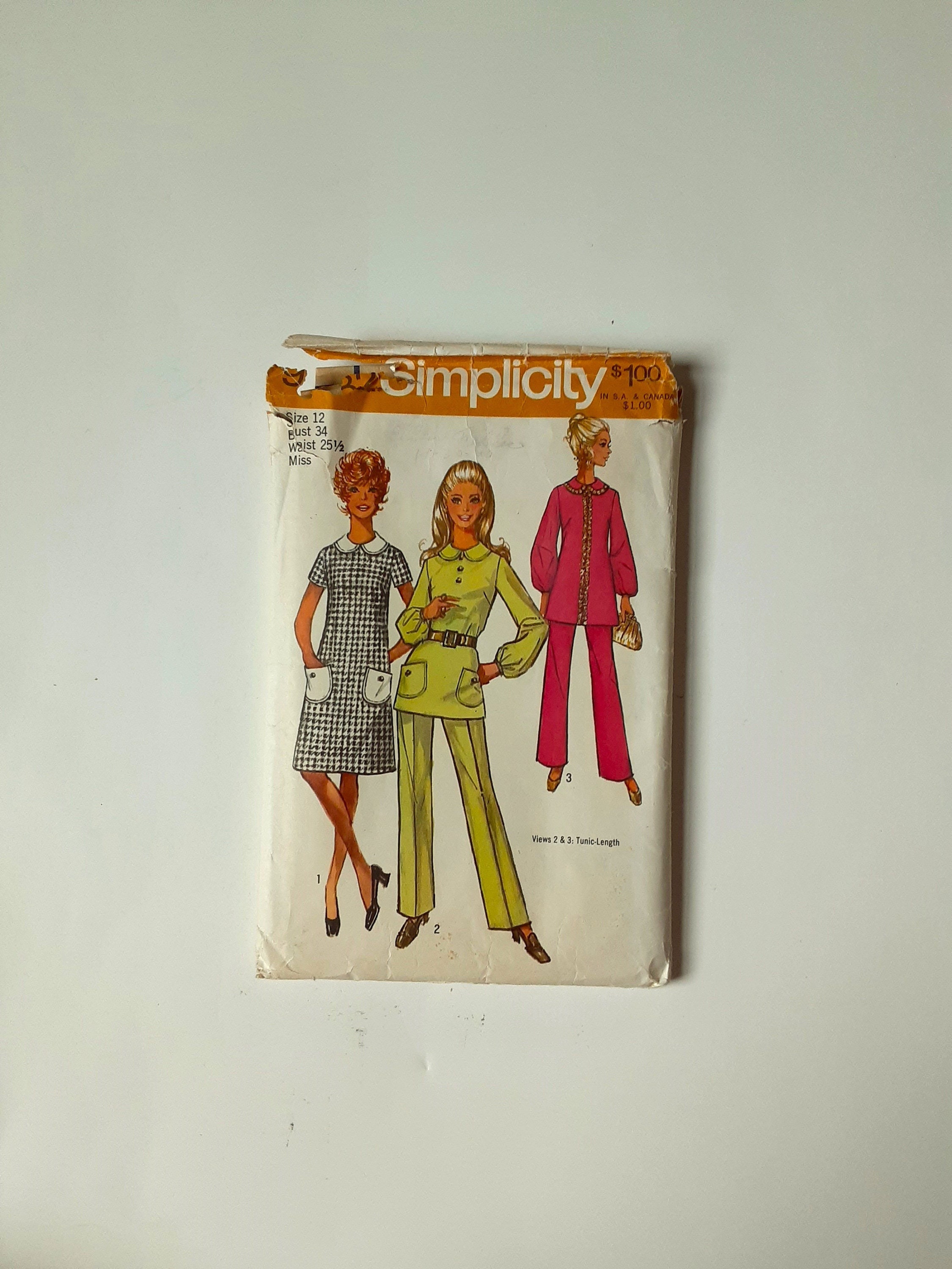 Vintage Sewing Pattern for Women Simplicity 9082 Junk - Etsy