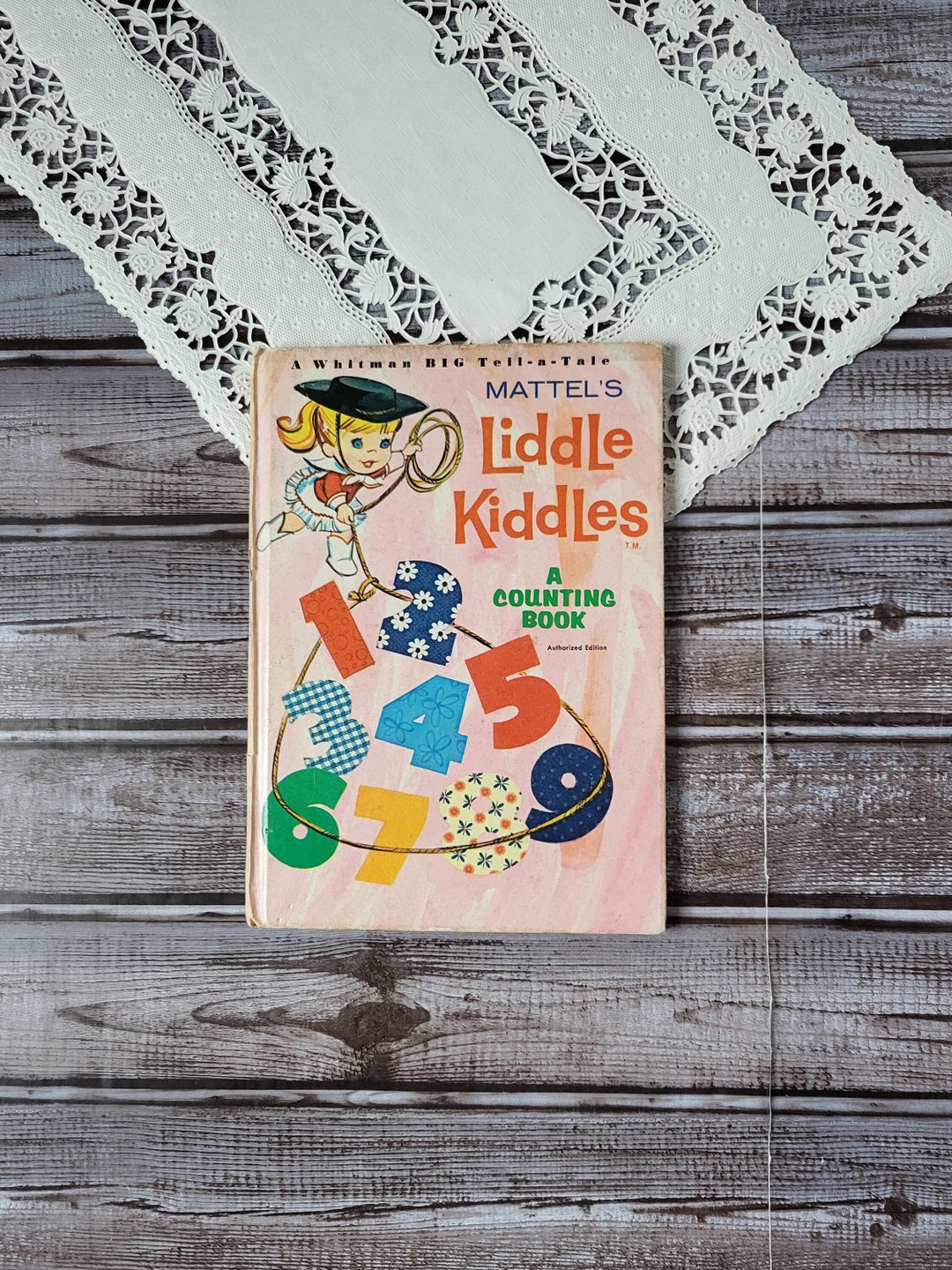 Vintage Children's Book, Mattels Liddle Kiddles, Whitman Publishing ...