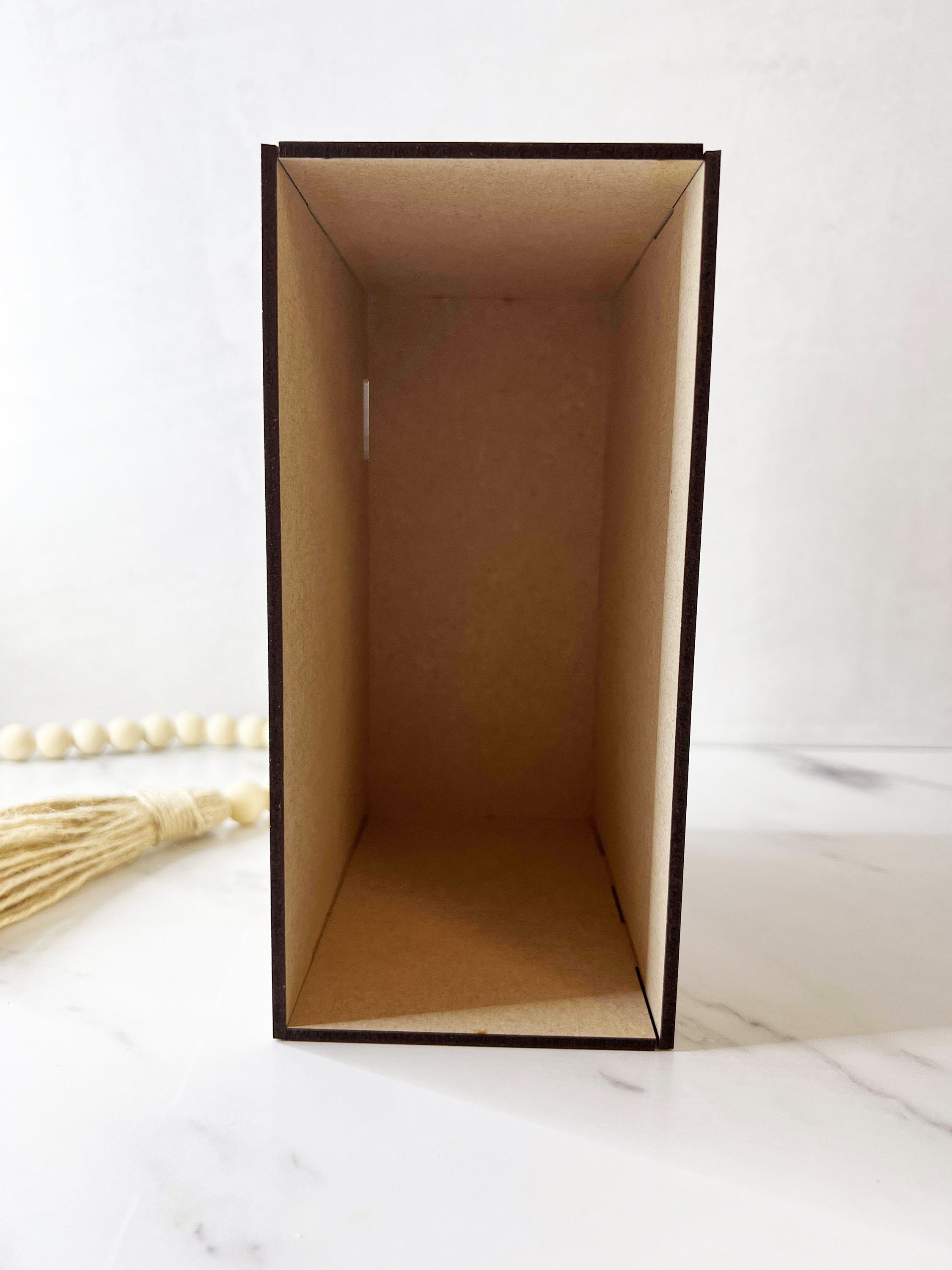 Blank Book Nook - Diorama Box - Self Assembly Kit - Optional LED ...