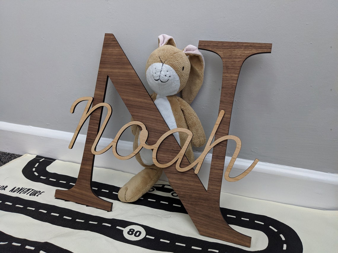 Nursery Decor Nursery Name Sign Nursery Wall Art Baby - Etsy