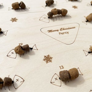 Personalised Pet Calendar / Cat - Dog - Christmas Calendar - Santa Paws ...