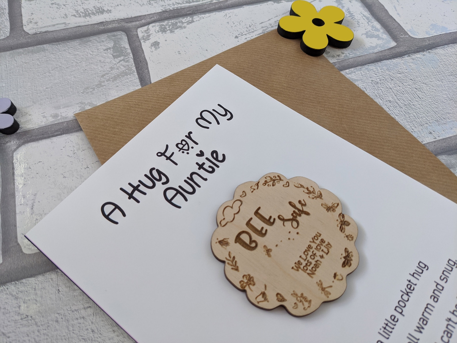 Little Pocket Hug / Bee Safe Inspiration / Motivation - Etsy UK