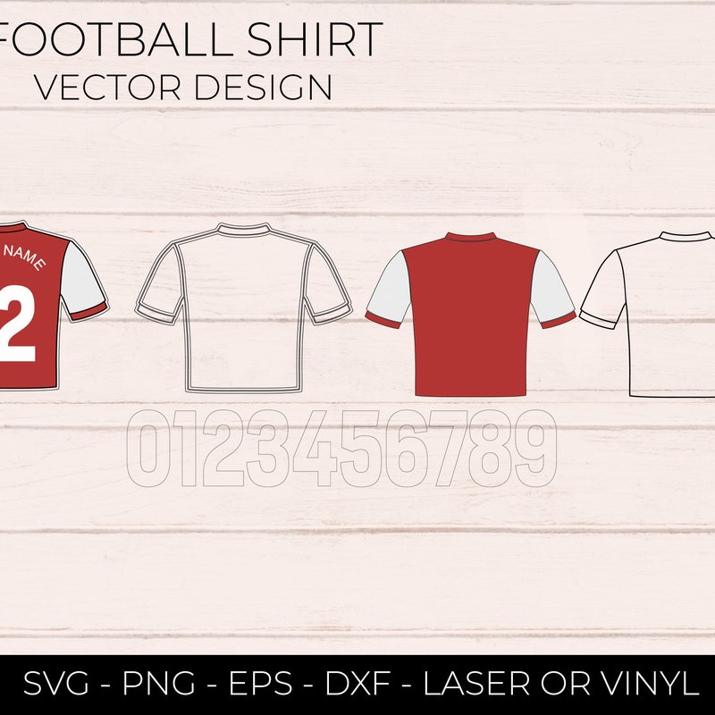 Jersey Svg - Etsy