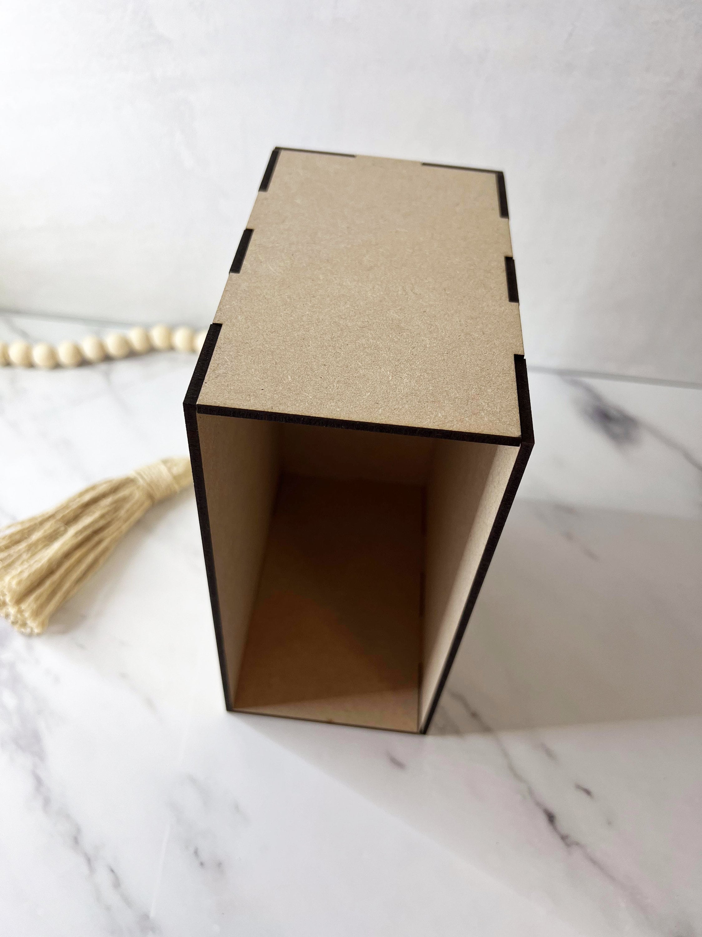 Blank Book Nook - Diorama Box - Self Assembly Kit - Optional LED ...