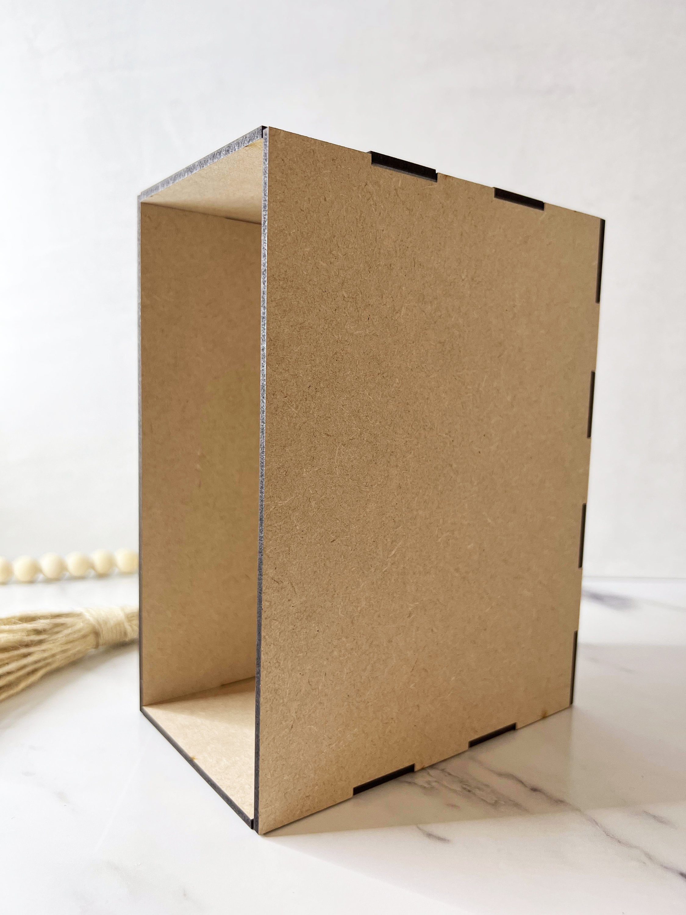 Blank Book Nook - Diorama Box - Self Assembly Kit - Optional LED ...