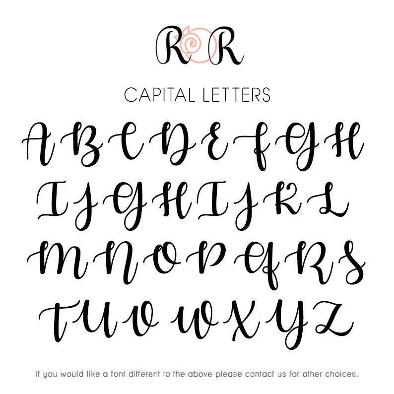 Wooden Wall Door Name Sign Cursive Font Art Nursery | Etsy UK