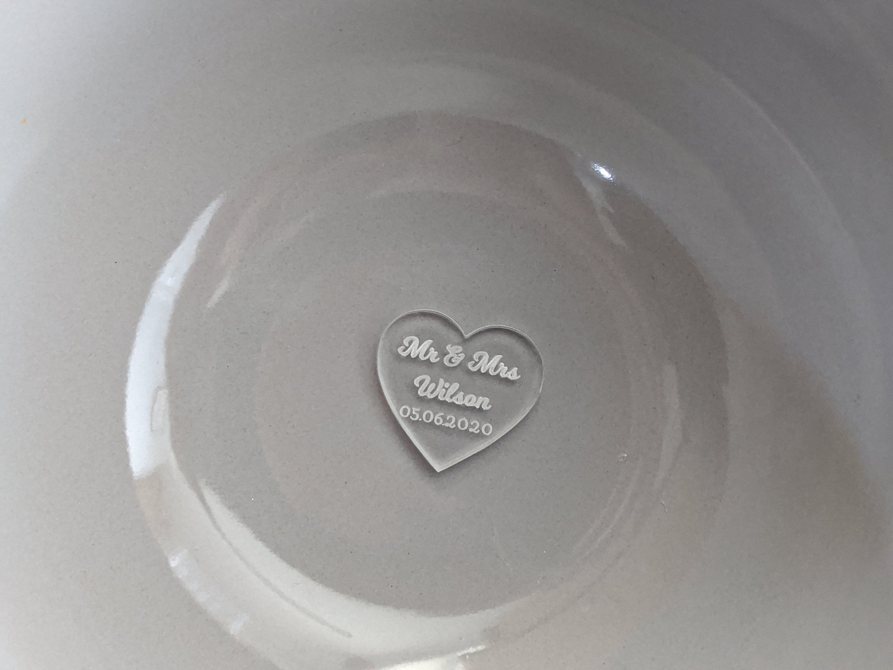 Personalized Wedding Table Confetti Personalised Hearts - Etsy UK