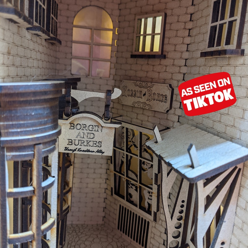 Book Nooks Kit Alley - Etsy UK