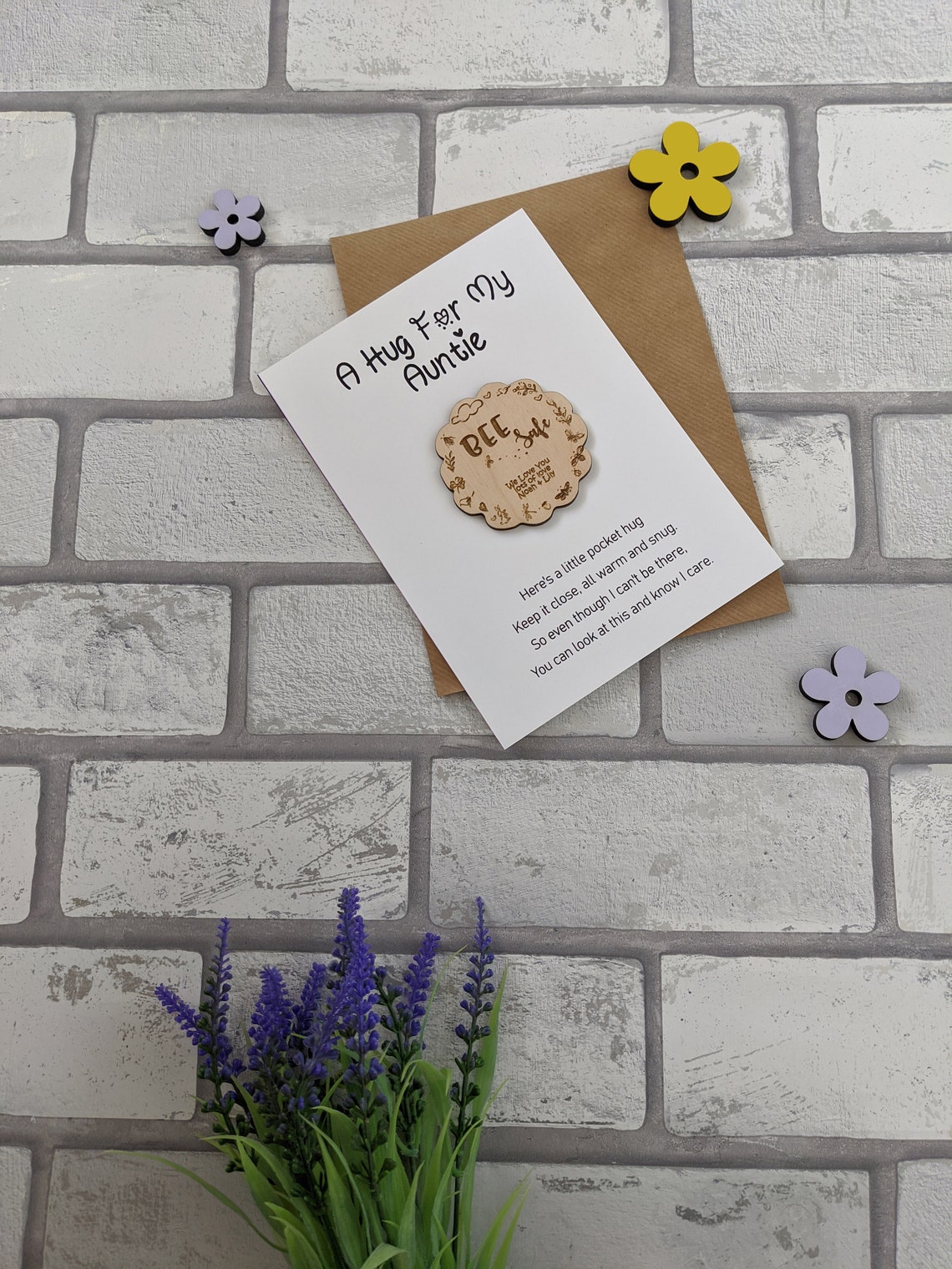 Little Pocket Hug / Bee Safe Inspiration / Motivation - Etsy UK