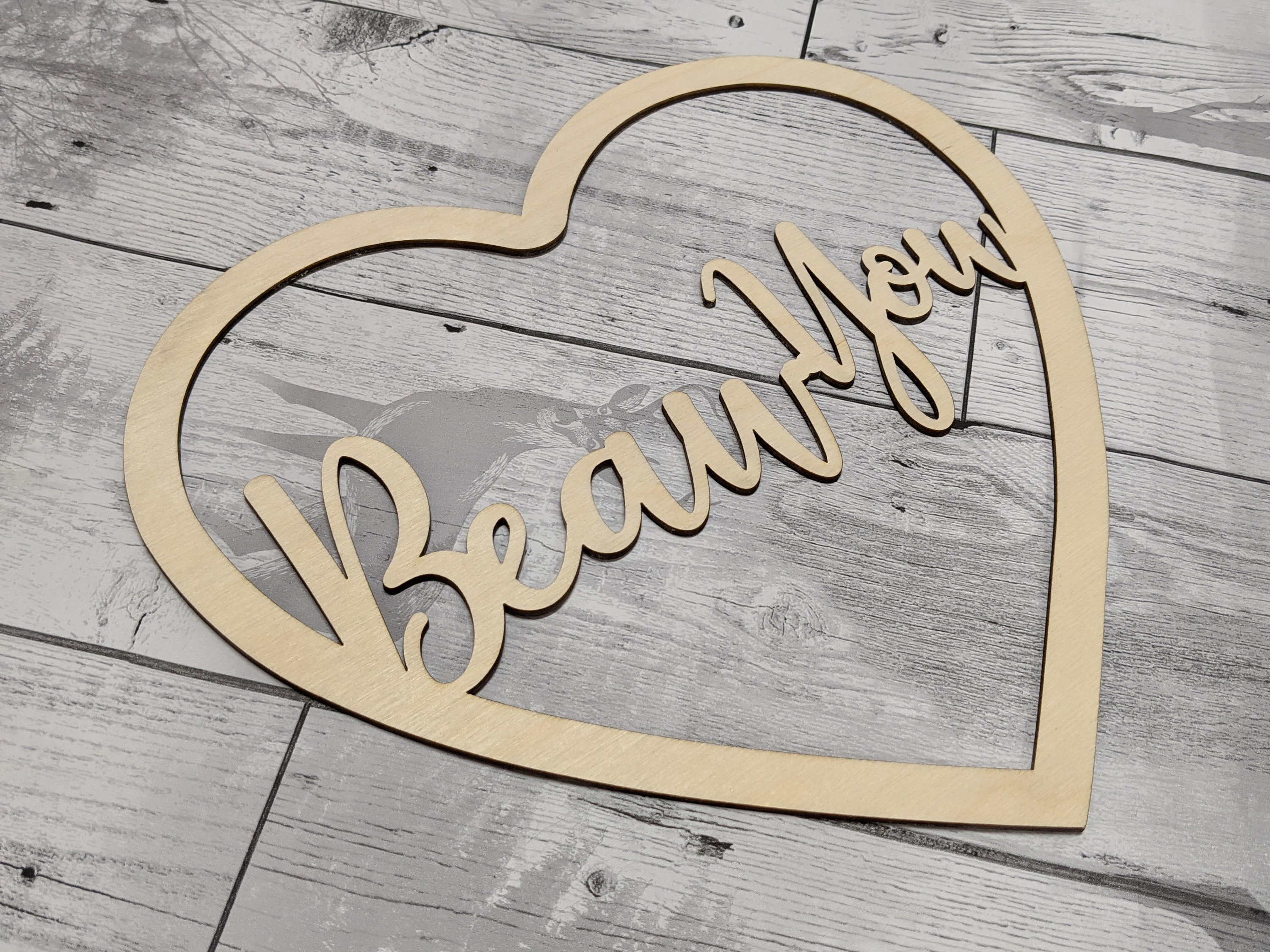 Personalised Name Heart Shape Hoop , Any Colour - Circle Name, Baby ...