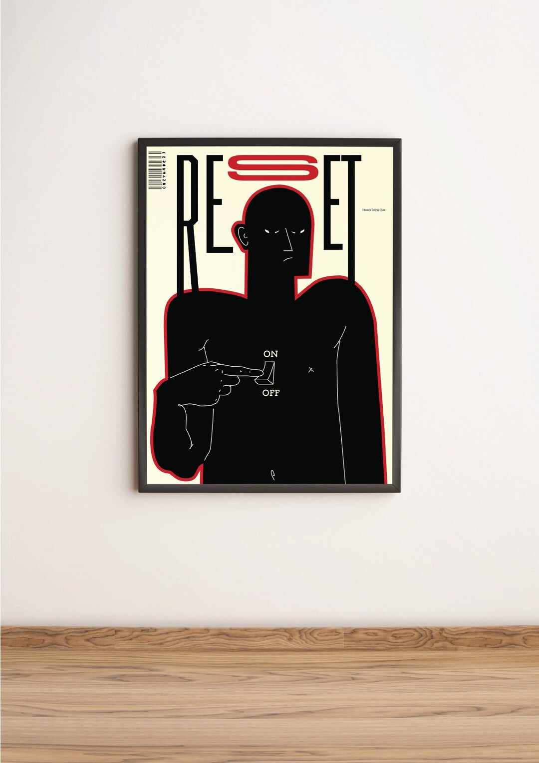 Reset - 24" X 36" Poster Wall Frame - Etsy