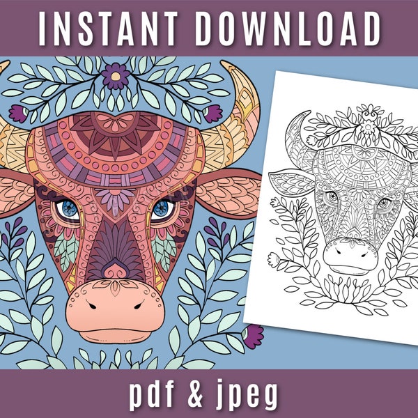 Zentangle Animal Art - Etsy