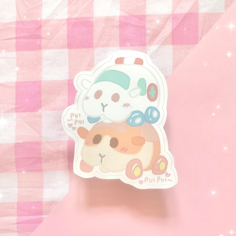 Pui Pui Molcar Sticker | Anime, モルカー, Guinea Pig, Kawaii, Manga, Pastel ...