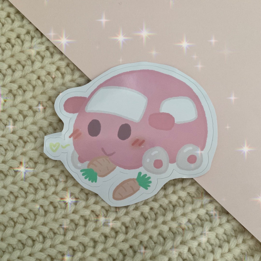 Pink Pui Pui Molcar Sticker | Anime, モルカー, Guinea Pig, Kawaii, Manga ...