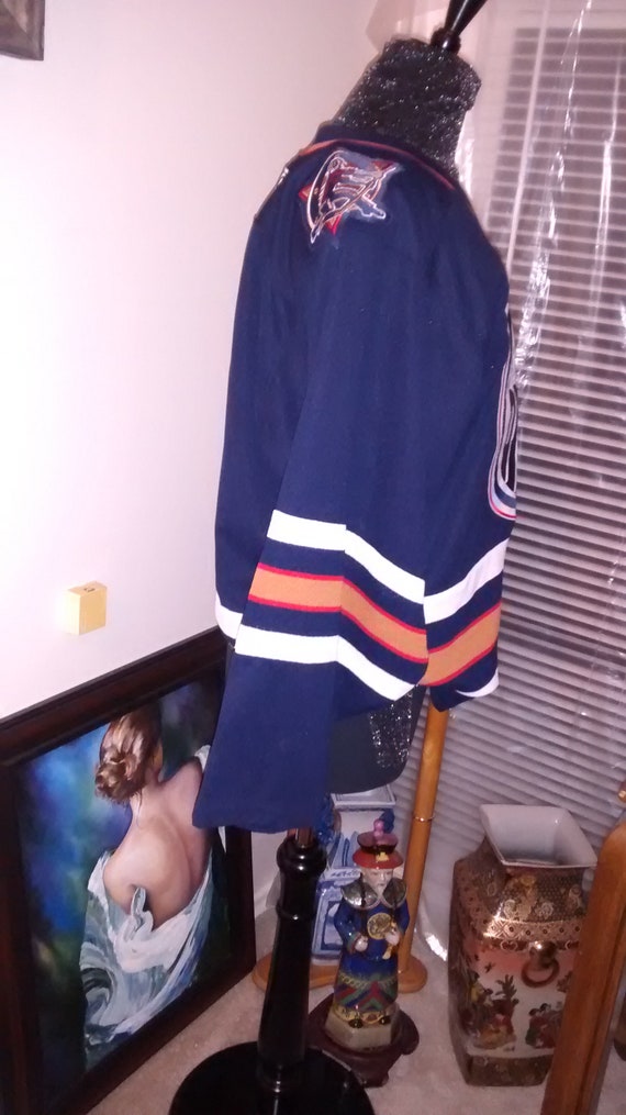 Vintage Edmonton Oilers Home Jersey Adult S CCM,Hocke… - Gem