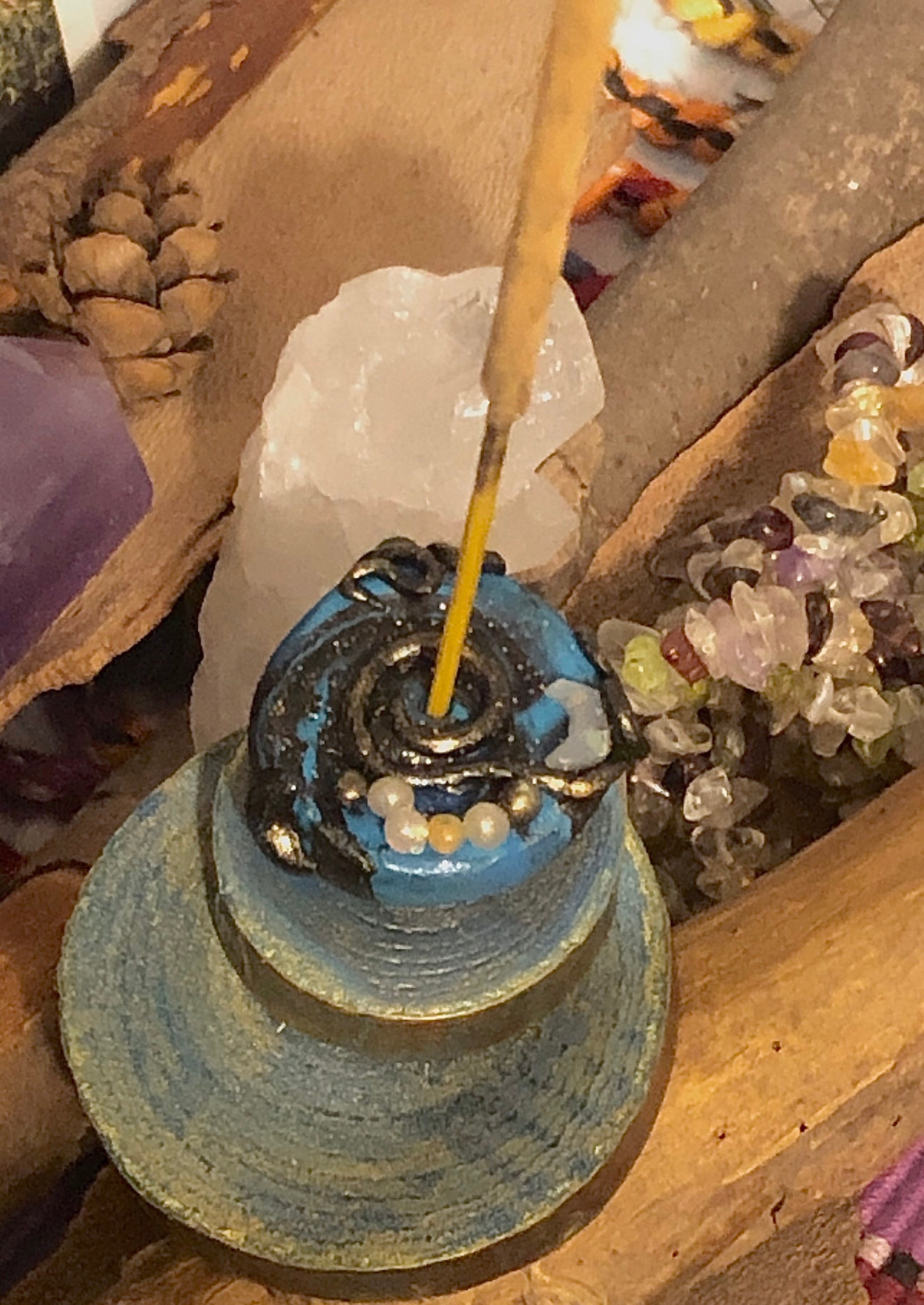 Pentacle Incense Holder, Altar, Ritual Tools. Ancient Protection Symbol ...