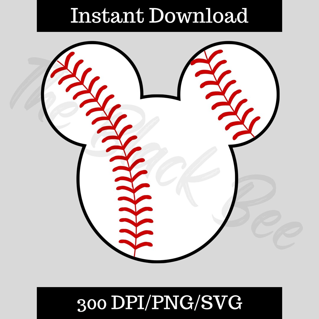 Baseball Mickey Png,baseball Shirt Svg,family Baseball Svg,baseball ...