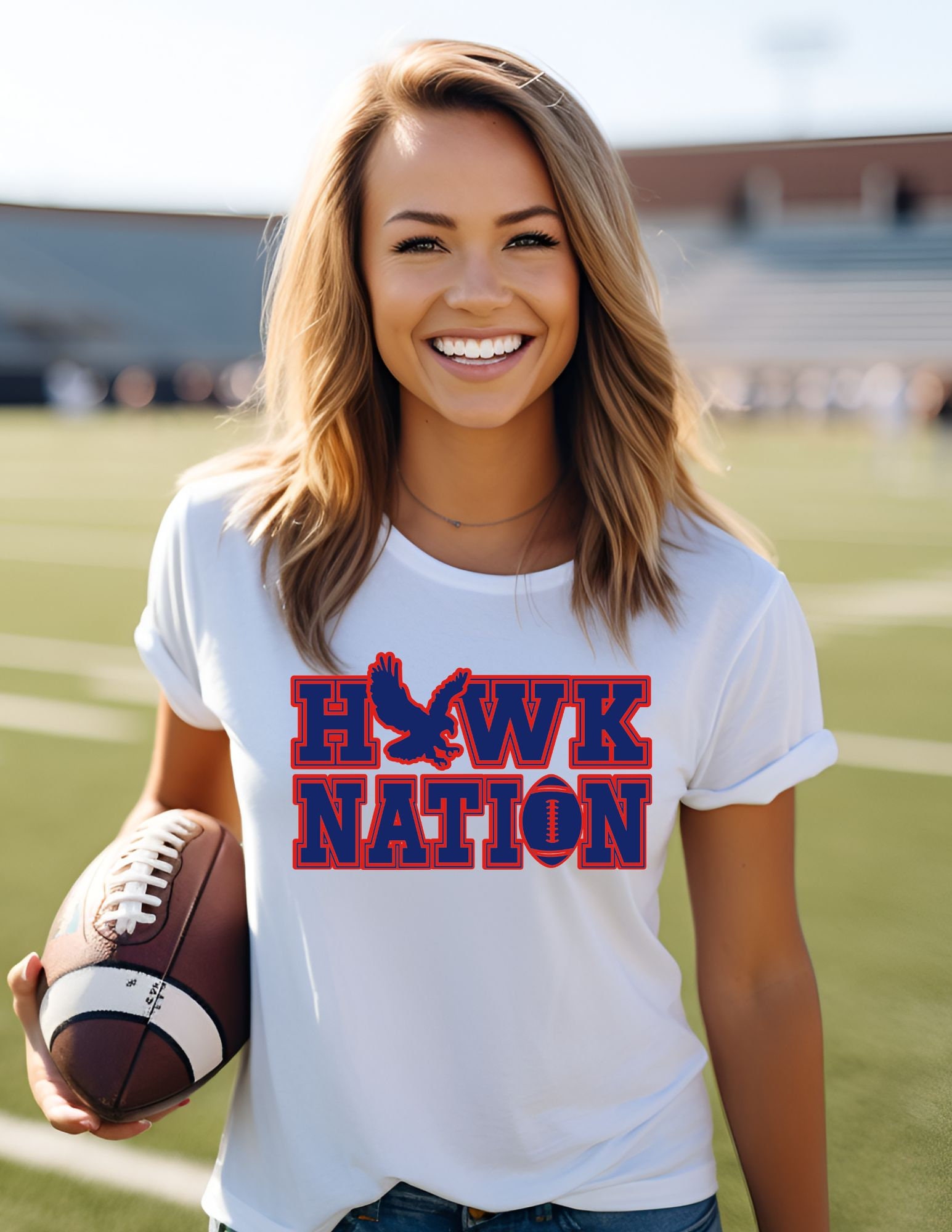 Custom Hawk Nation School Spirit PNG - Etsy