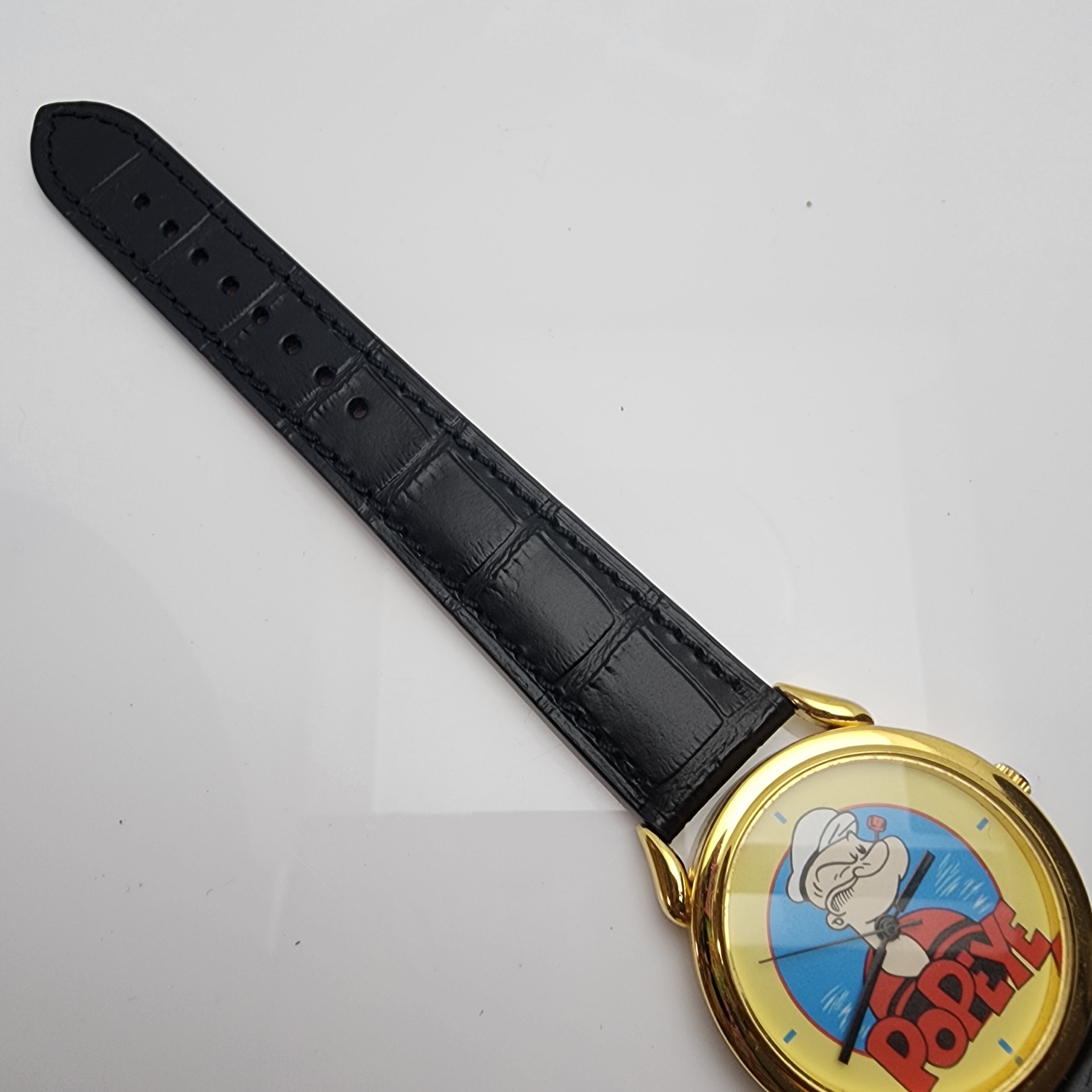 Vintage and Rare Popeye's Watch Stainless Steel Back Dust - Etsy