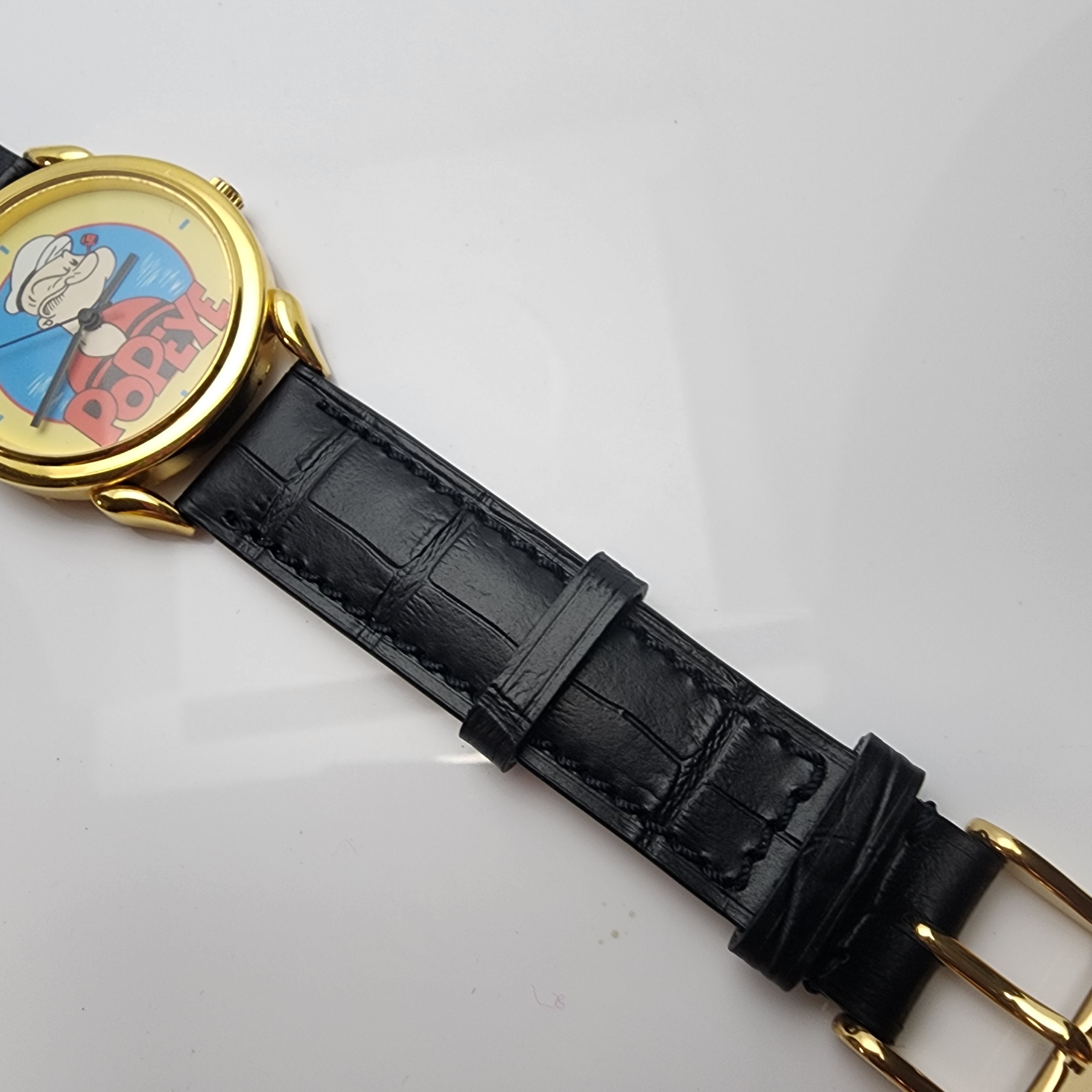 Vintage and Rare Popeye's Watch Stainless Steel Back Dust - Etsy