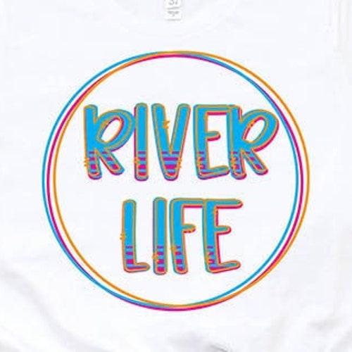 Floatin' Down the River Killin' My Liver Lake Life | Etsy