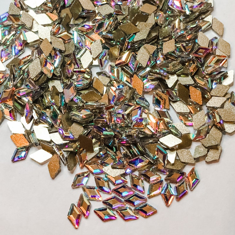 Rhinestone Mirror - Etsy