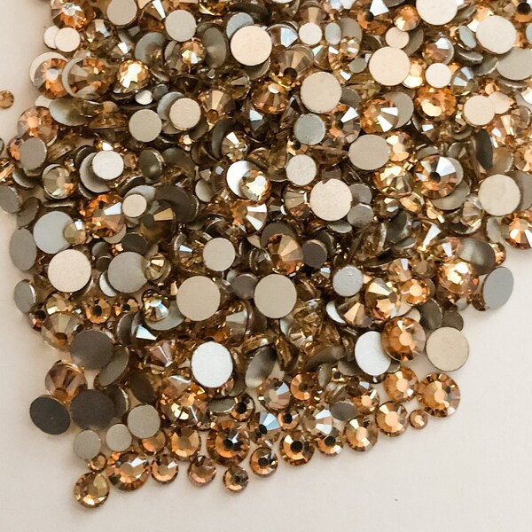 Champagne Rhinestone - Etsy