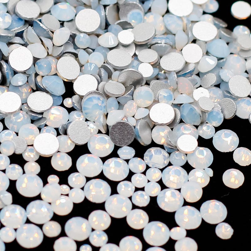 Opal Flat Back Rhinestone - Etsy