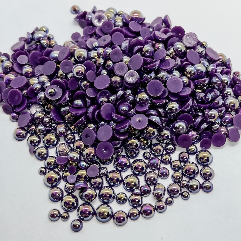 Flat Back Pearls - Etsy
