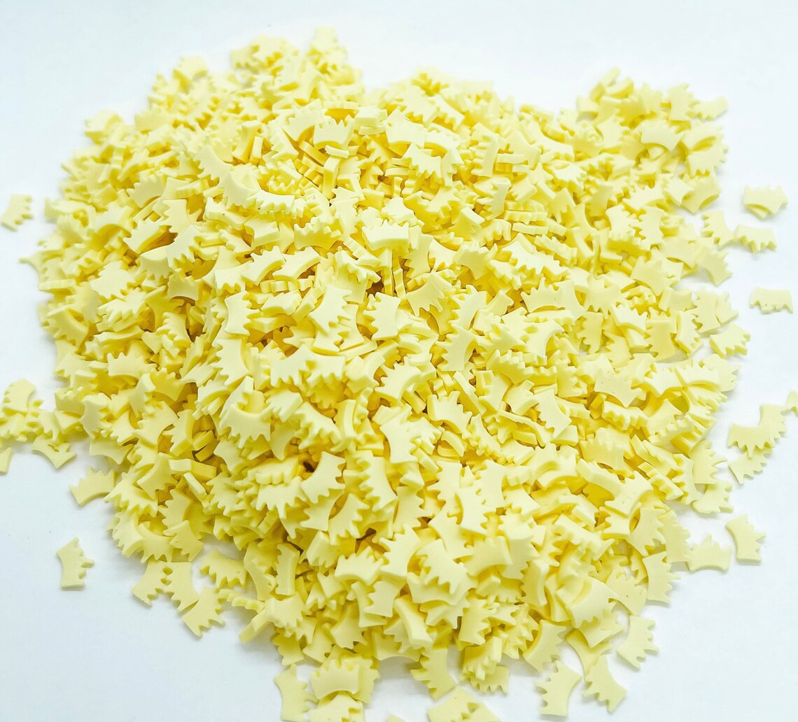 Yellow Princess Crown Tiara Queen Slime Polymer Clay Slice - Etsy