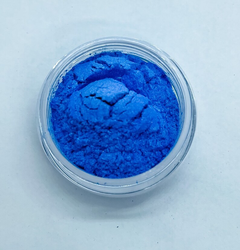 Azure Sky Blue #016 Mica Powder 3 GRAM JAR Soap Making Epoxy Crafts ...