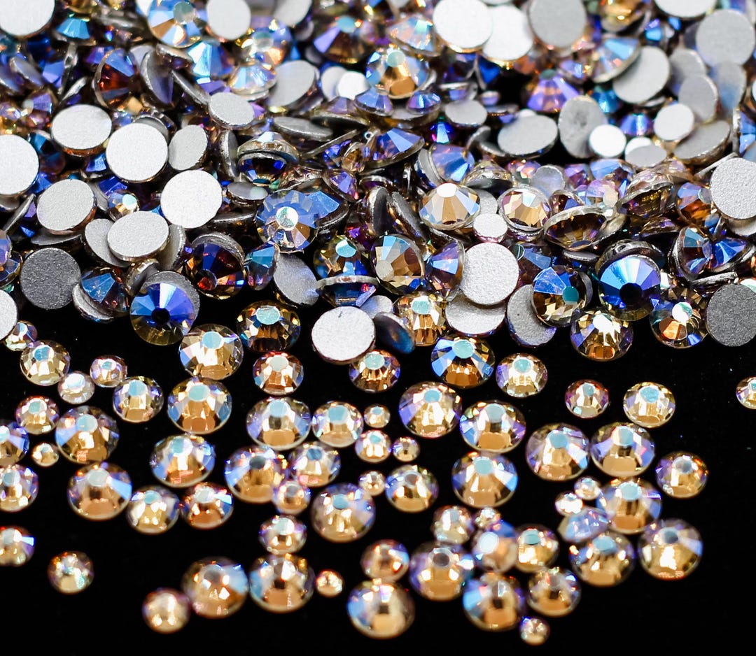 Sunset Flatback Rhinestone Flat Back 1440 Pc MIX Bag Dance Costume DIY ...