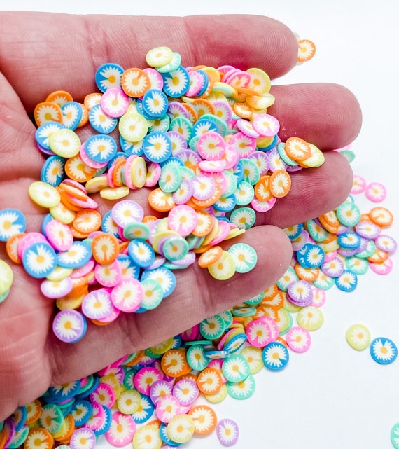 Pastel Daisies Daisy Flower Flowers Love Slime Polymer Clay - Etsy