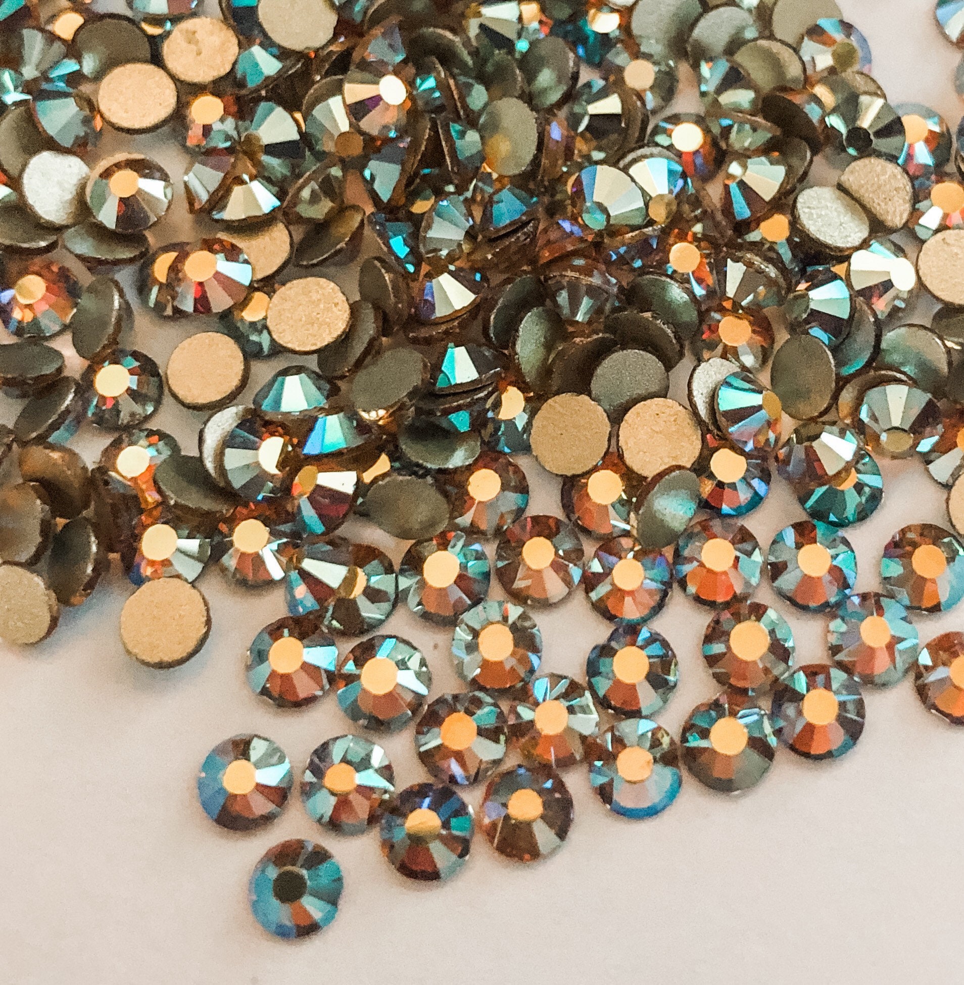 Blue Dawn Flatback Flat Back Rhinestone Rhinestones 1440 Pcs - Etsy