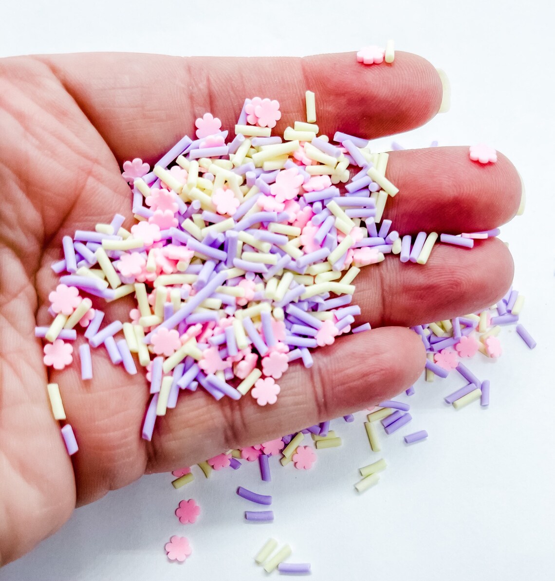 Sprinkles of Spring Flower Flowers Garden Slime Polymer Clay - Etsy