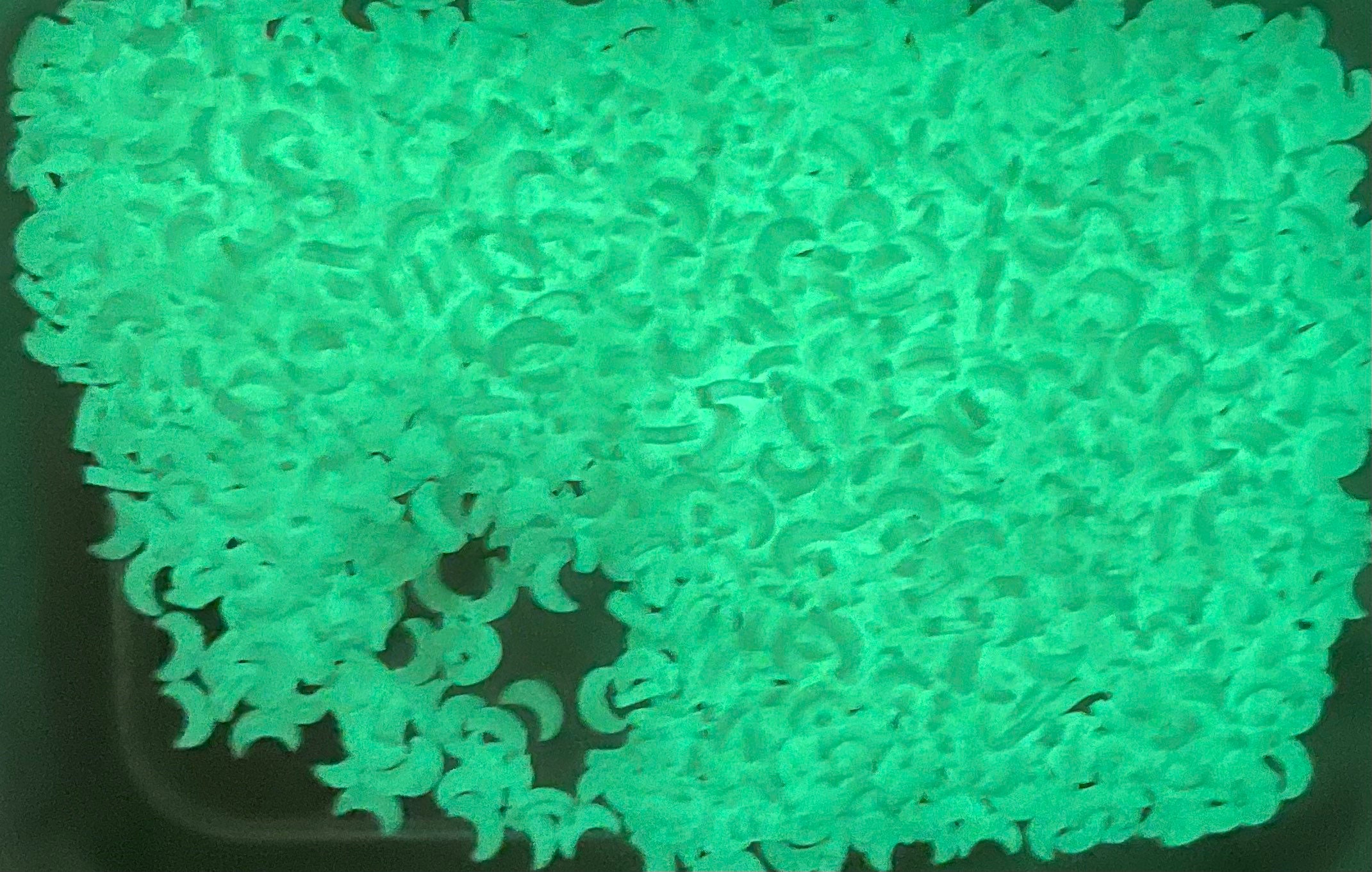 Glow in the Dark Moon Moons Sprinkle Slime Polymer Clay Slice - Etsy