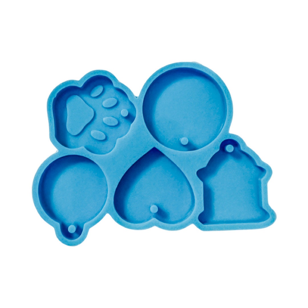 Dog Cat Fire Hydrant Bone Pet Collar Tag Paw Rescue Mom Love Silicon ...