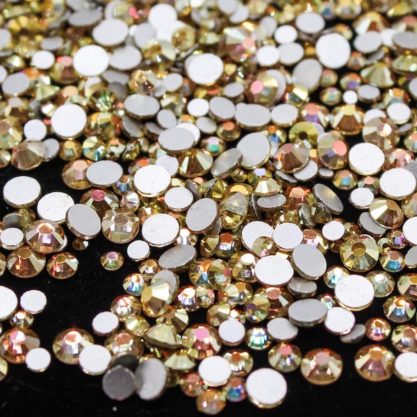 Gold Rhinestones - Etsy