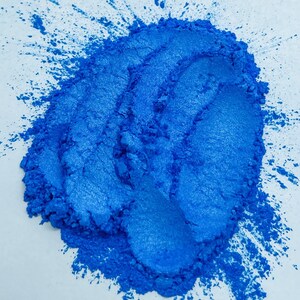 Azure Sky Blue #016 Mica Powder 3 GRAM JAR Soap Making Epoxy Crafts ...