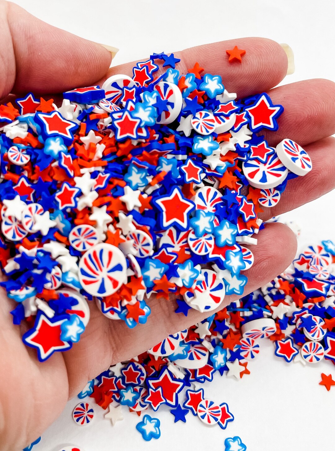 Patriotic Mix Flag Red White Blue Stars Stripes America - Etsy