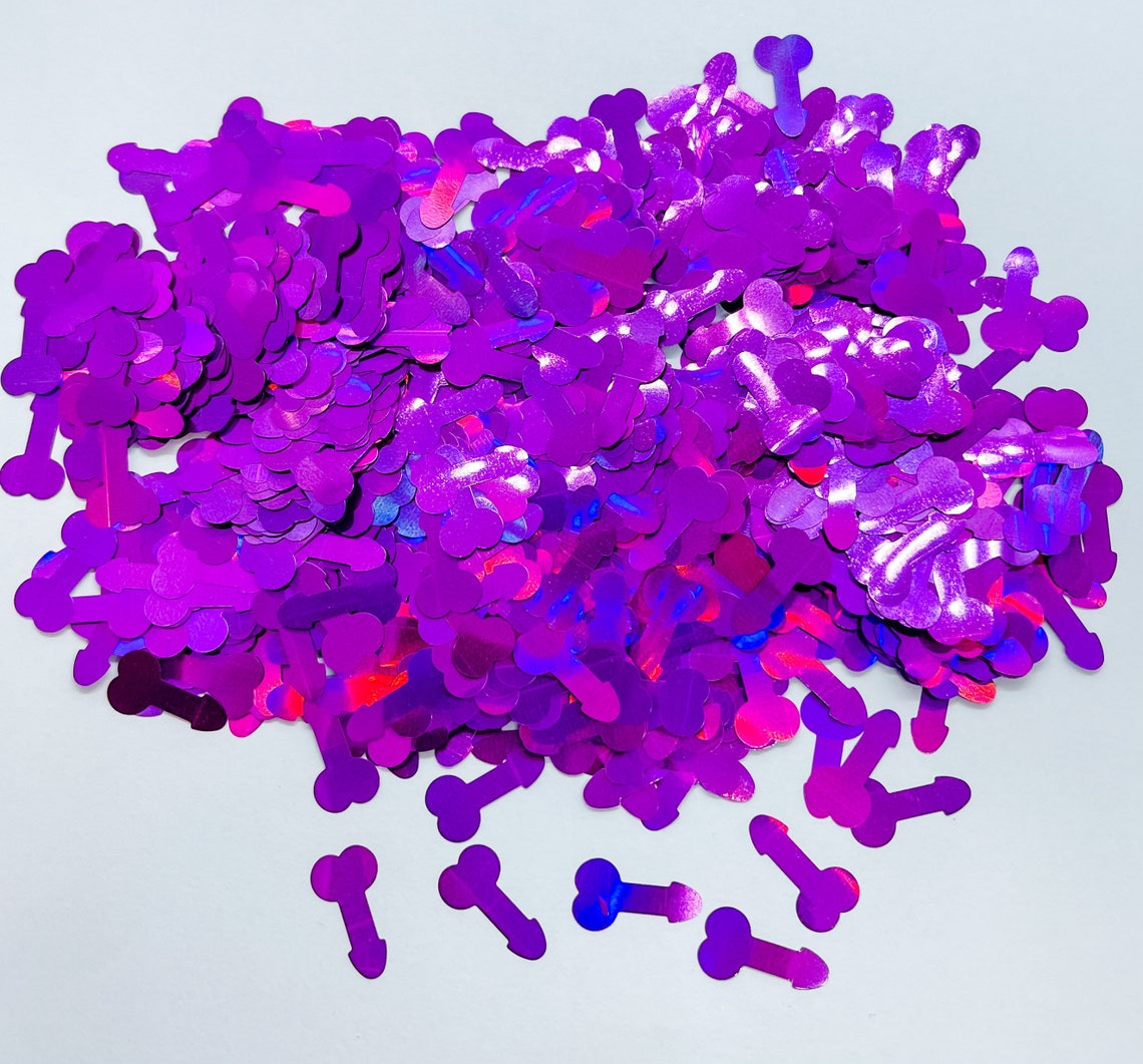 Dark Purple Penis Pecker Dong Weiner Johnson Dick Bachelorette - Etsy.de