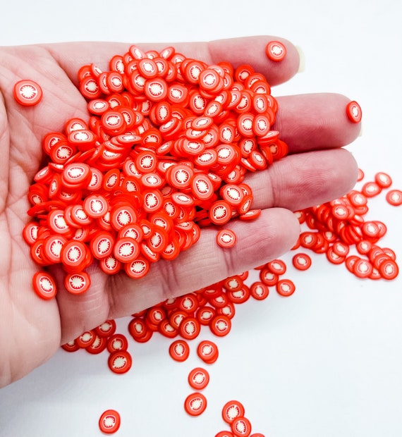 Tomato Tomatoes Vegetable Fruit Fruits Sprinkle Slime Polymer - Etsy