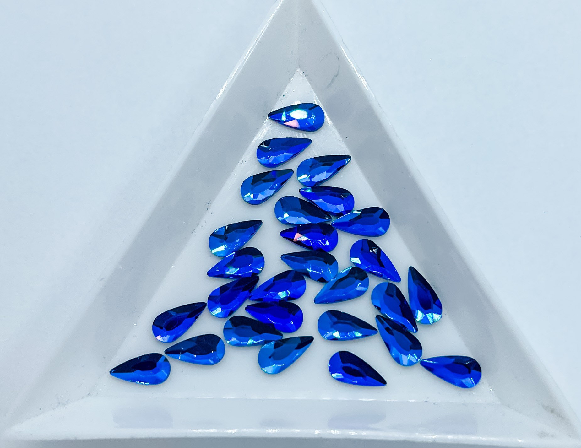 4x8mm Teardrop Tear Drop Blue Flame Color Changing Shape - Etsy