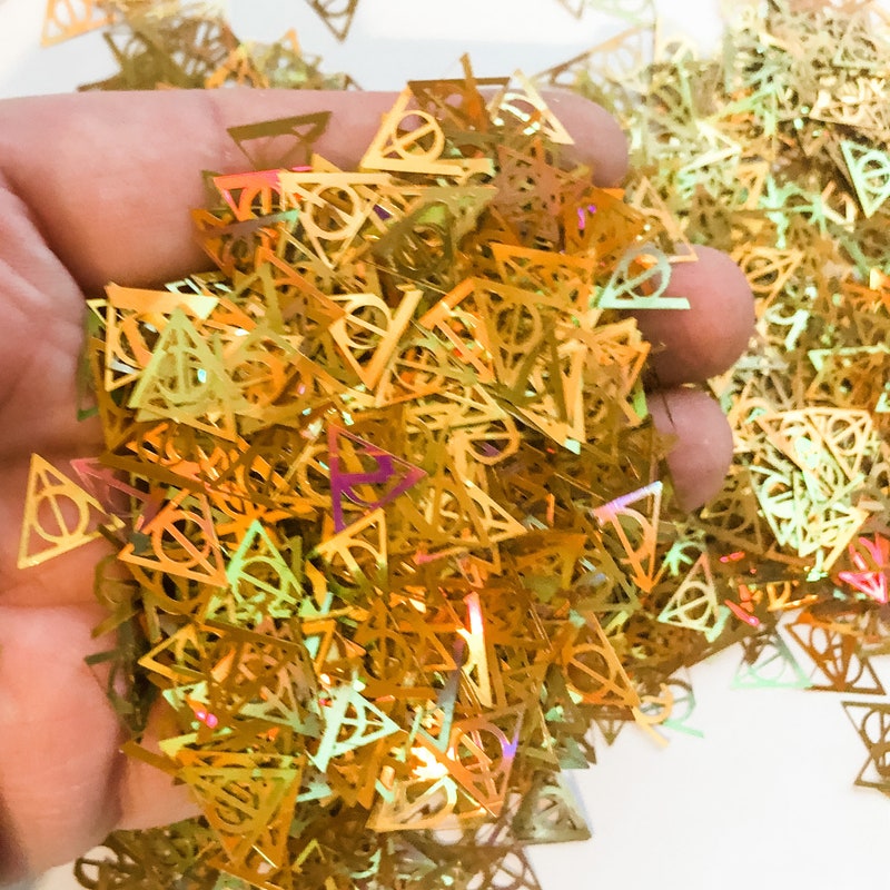 Triangle Glitter - Etsy