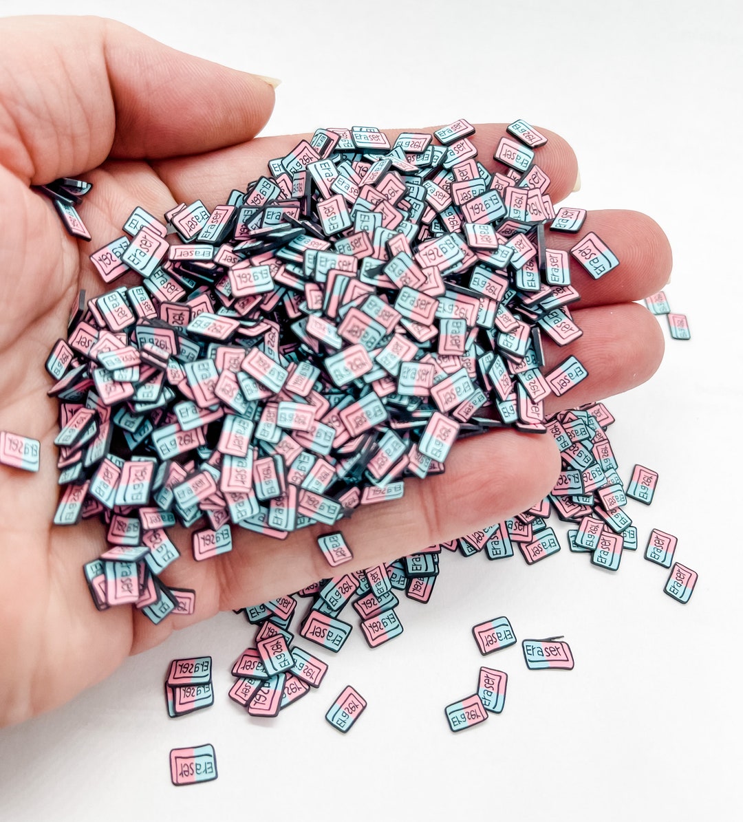 Eraser Clay Slice Teacher Back to School Slime Polymer Slices for ...